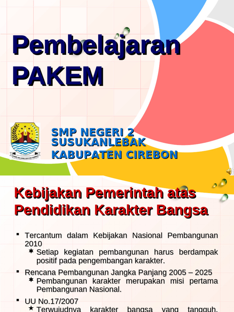 Pembelajaran Pakem | PDF