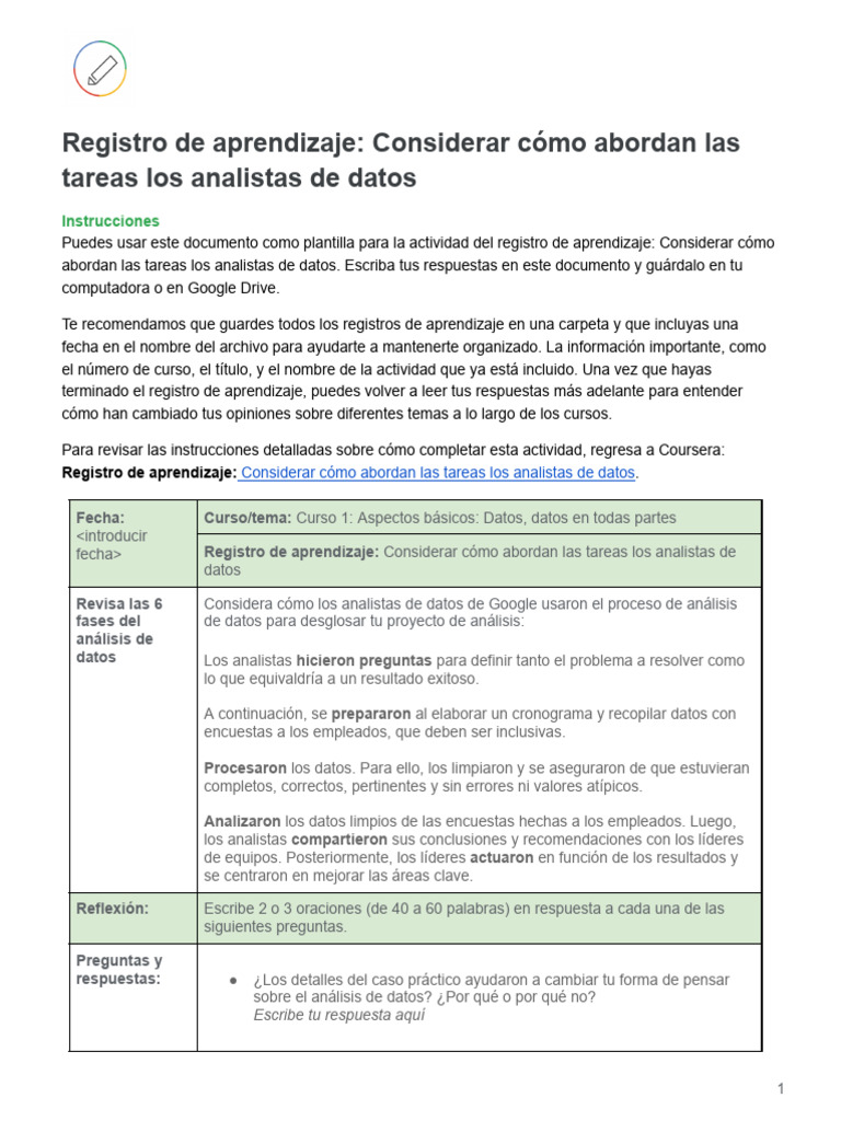 Consider How Data Analysts Approach Tasks | PDF