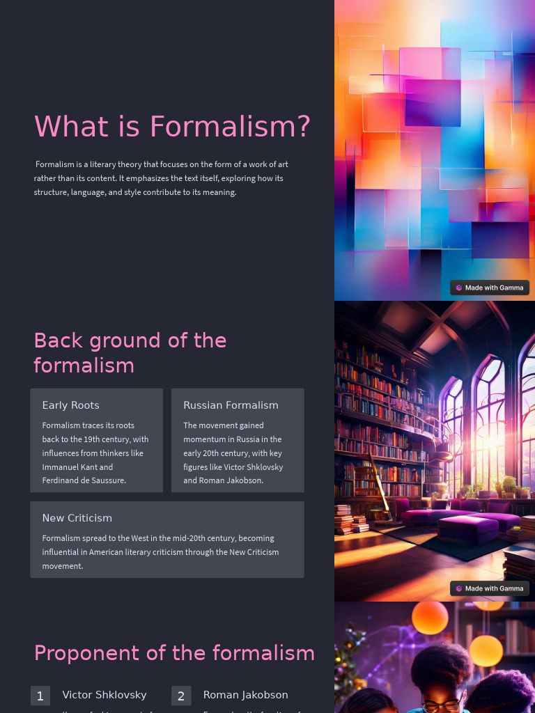 What Is Formalism 1 | PDF