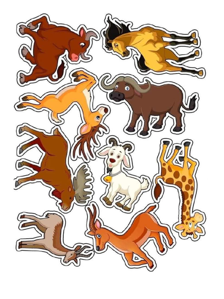 Animales para Recortar | PDF