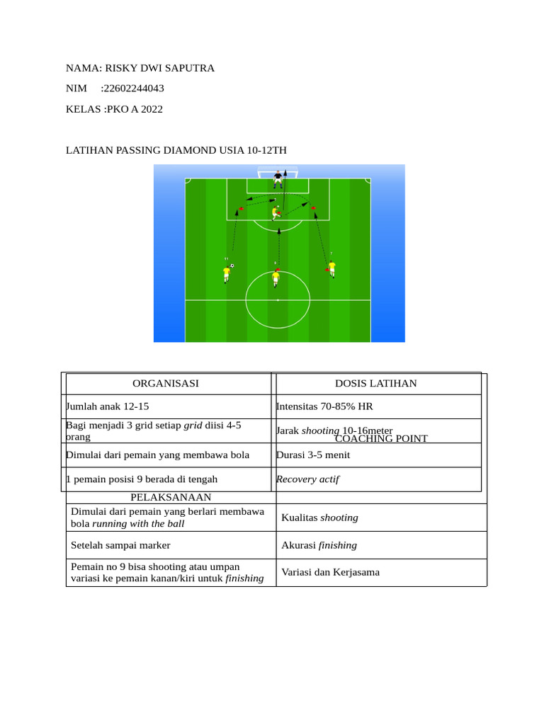 Passing Diamond Risky Dwi | PDF