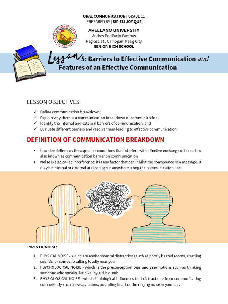 Lesson 4 Verbal &NonVerbal Communication HUMSS 11 | PDF | Communication | Empathy