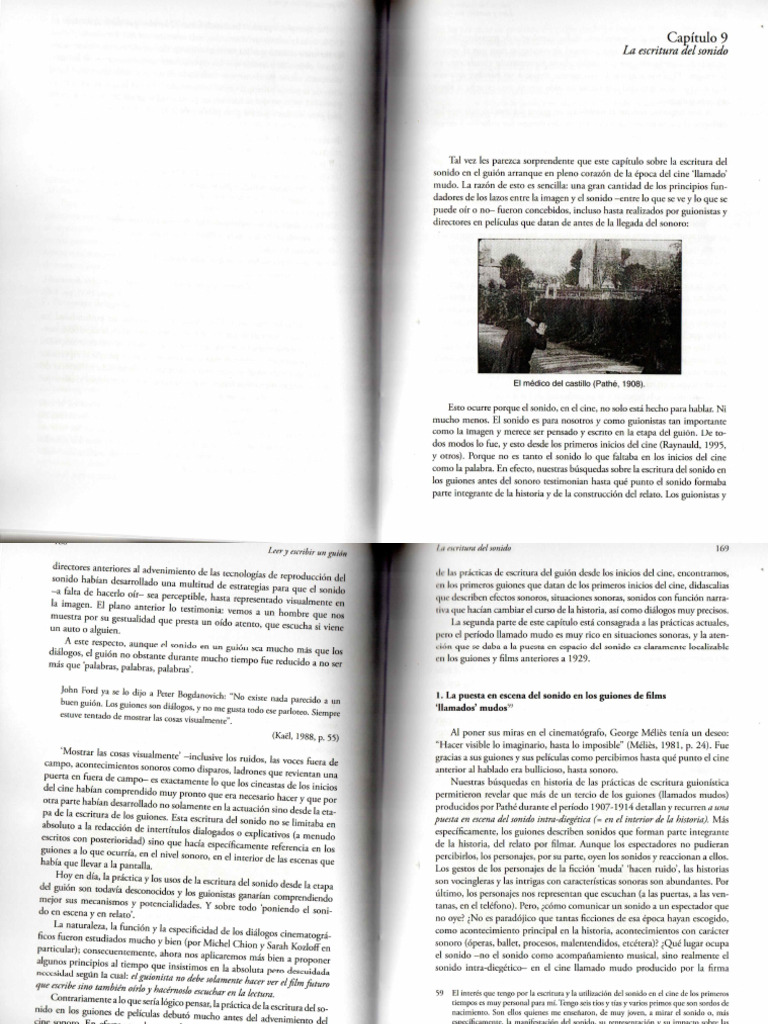 Leer y escribir un guion - Cap 9 | PDF