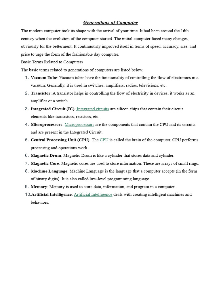 FSC 516 Unit I | PDF