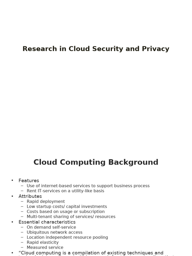 Cloud Complete | PDF