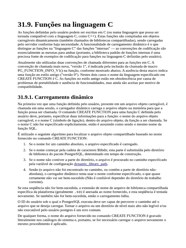 Funções Na Linguagem C | PDF