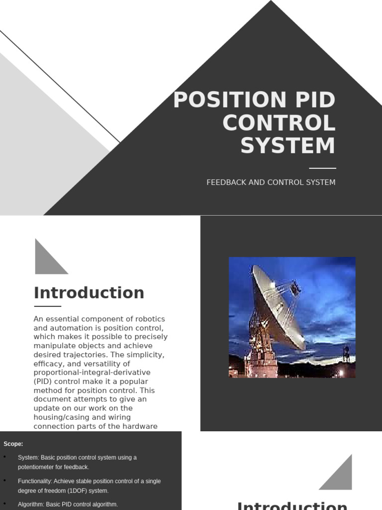 Presentation PID | PDF | Applied Mathematics