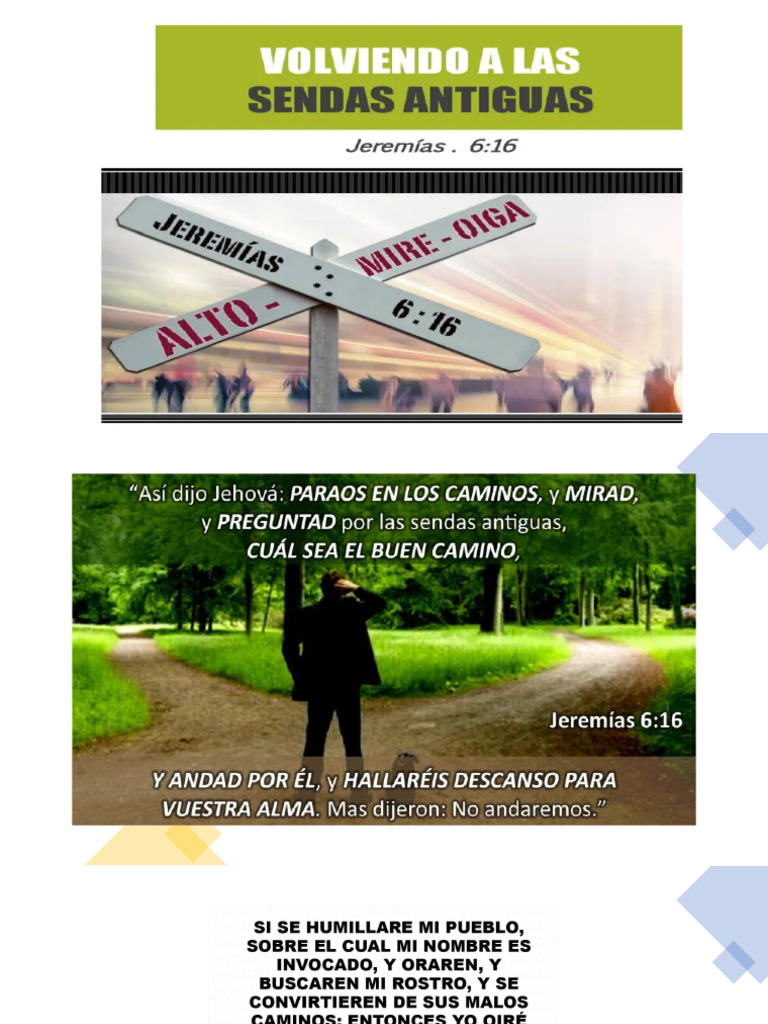 Sendas Antiguas | PDF