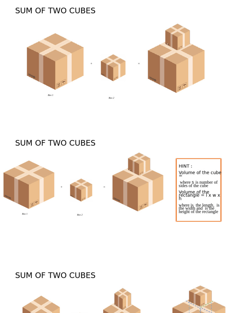 Grade 8 Sum of Cubes | PDF