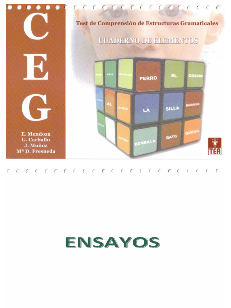 Cuadernillo Elementos CEG Bien | PDF