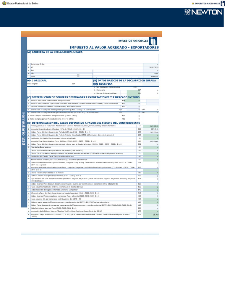 Formulario-IVA-210-PDF-1 | PDF