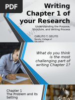 Introduction Vs Background of The Study | PDF