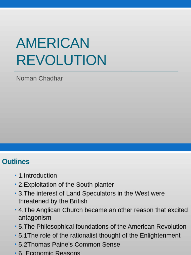 America Revolution | PDF