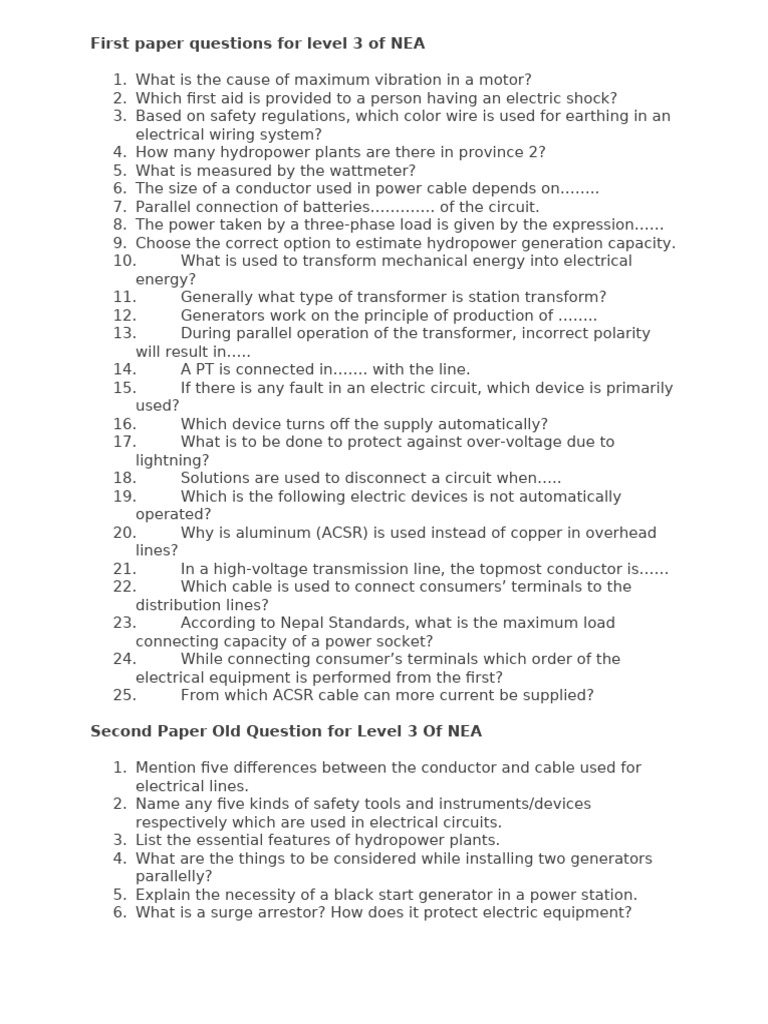 First and Second Paper | PDF | Electric Power Transmission | Science ...