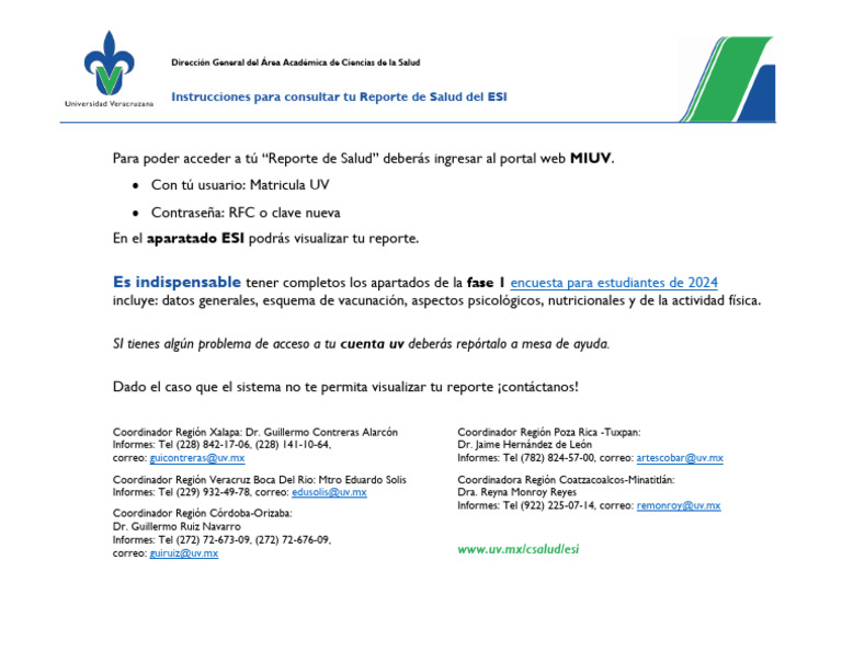 Reporte-de-Salud-ESI-2024 | PDF