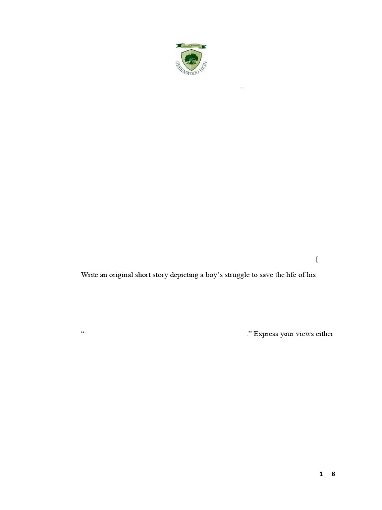 Gr9 AE 1english Language QP 2022-23 | PDF