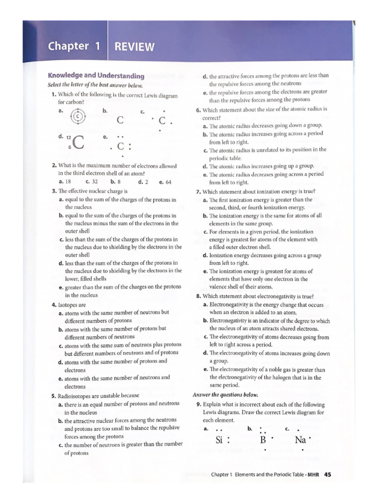 Chapter 1 and 2 Review Qs | PDF