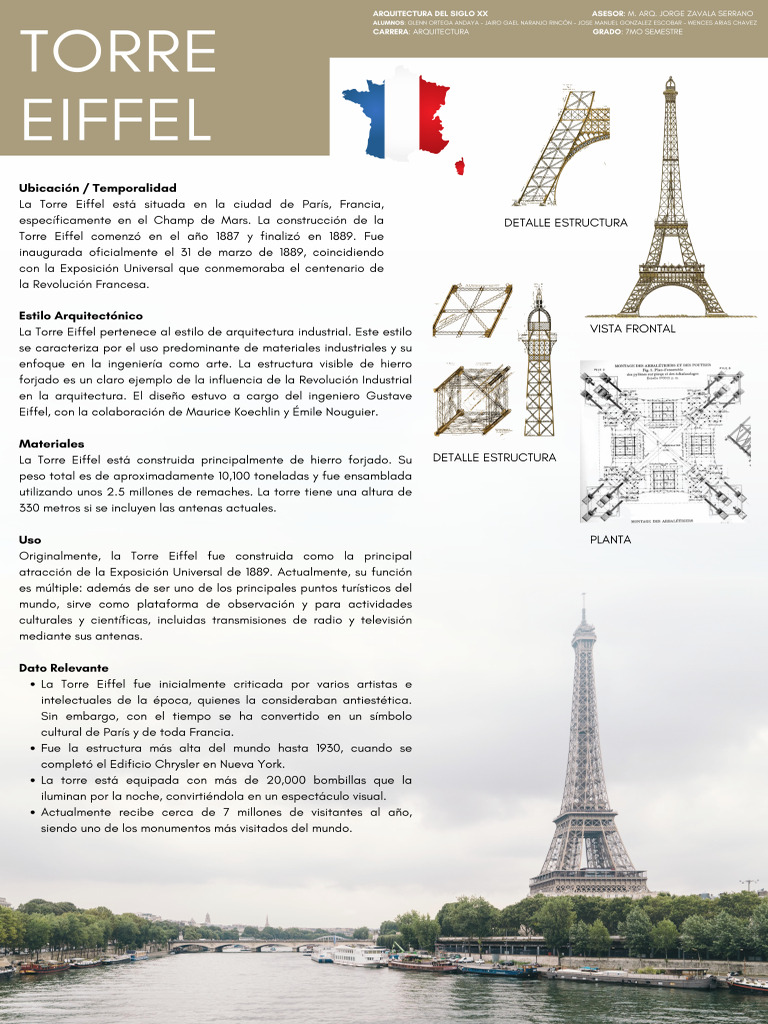 Lámina Torre Eiffel | PDF