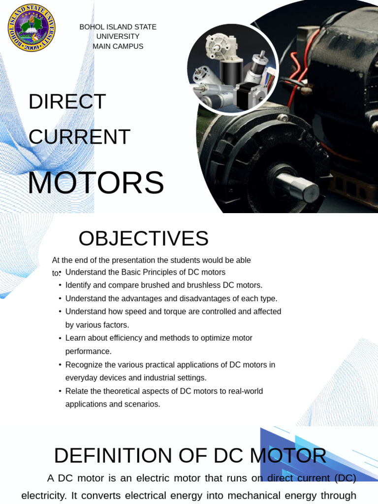 DC Motors | PDF