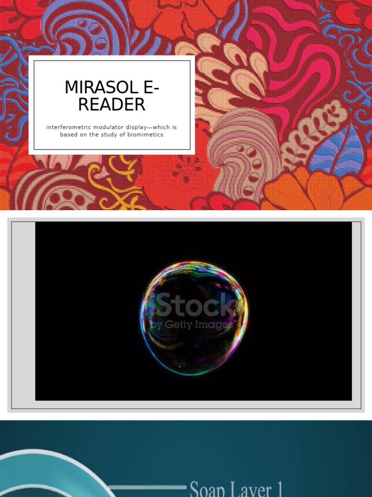Mirasol E Reader | PDF