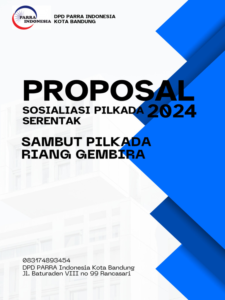 Proposal Parra Dan Kpu | PDF