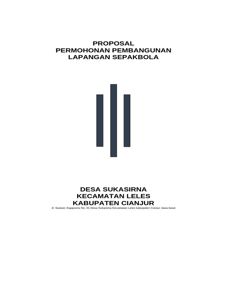 Proposal Lapangan Volly Ball | PDF