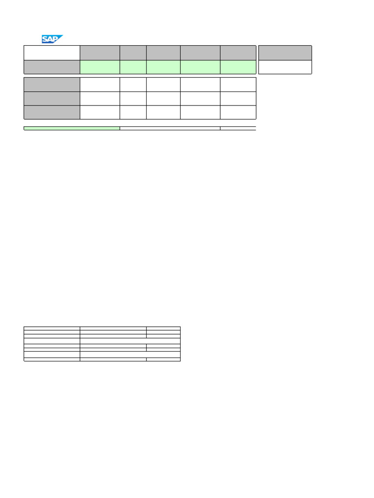 Lifetime and Support Matrix For SAP GUI For Windows | PDF