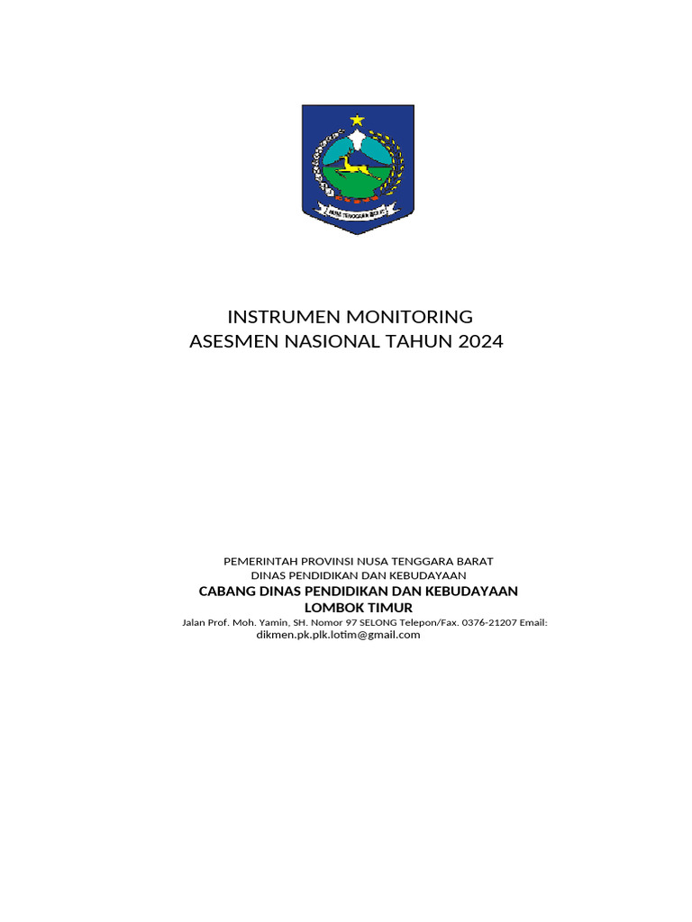 INSTRUMEN MONITORING_AN_2024 | PDF