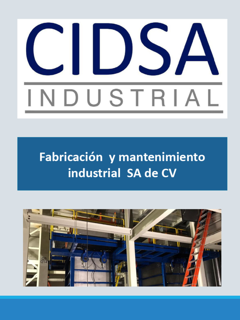 PRESENTACIÓN CIDSA INDUSTRIAL inox (1) | PDF