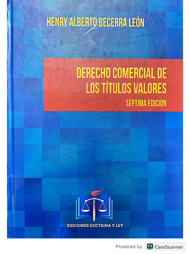 Relacion Cambiaria U Obligacion Cambiaria - Henry Alberto Becerra | PDF