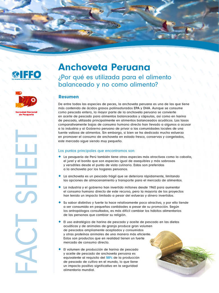 Peru Anchoveta | PDF