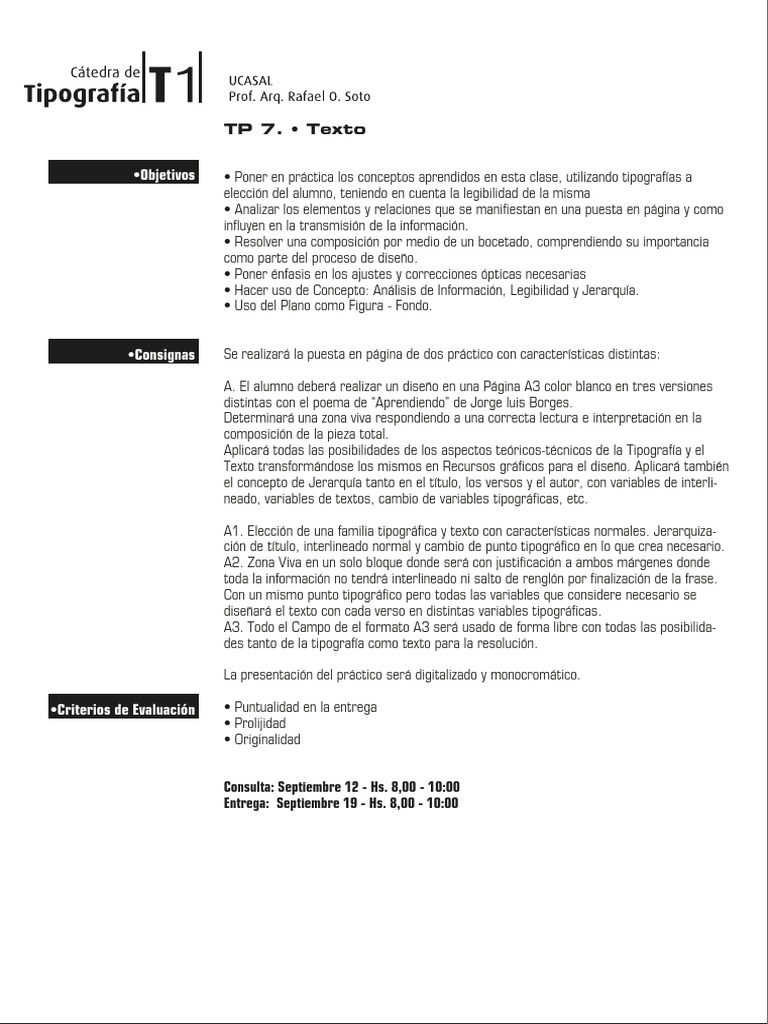 TP 7 - Texto Aprendiendo | PDF