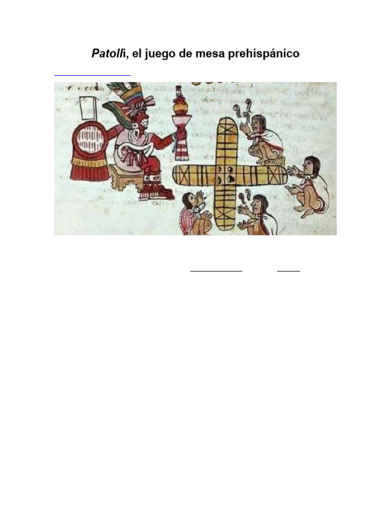 Patolli (México Desconocido) | PDF