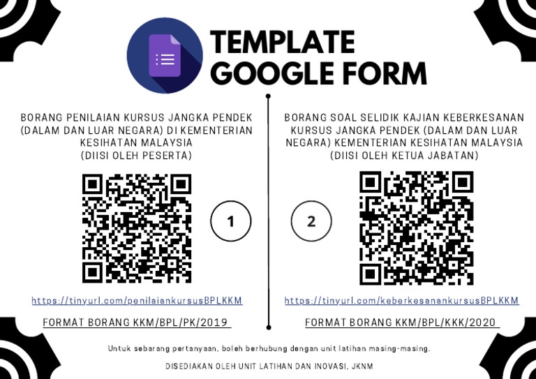 Template Google Form Latihan | PDF