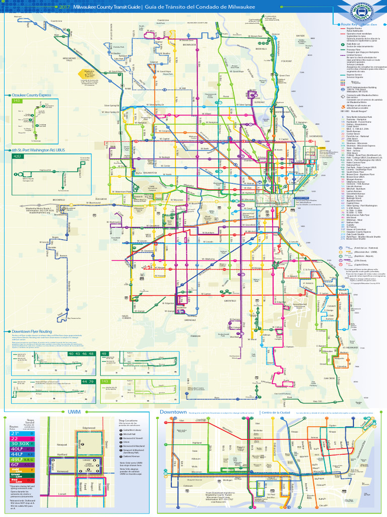 MCTS 2017 Transit Map 2 10 17 - Web | PDF