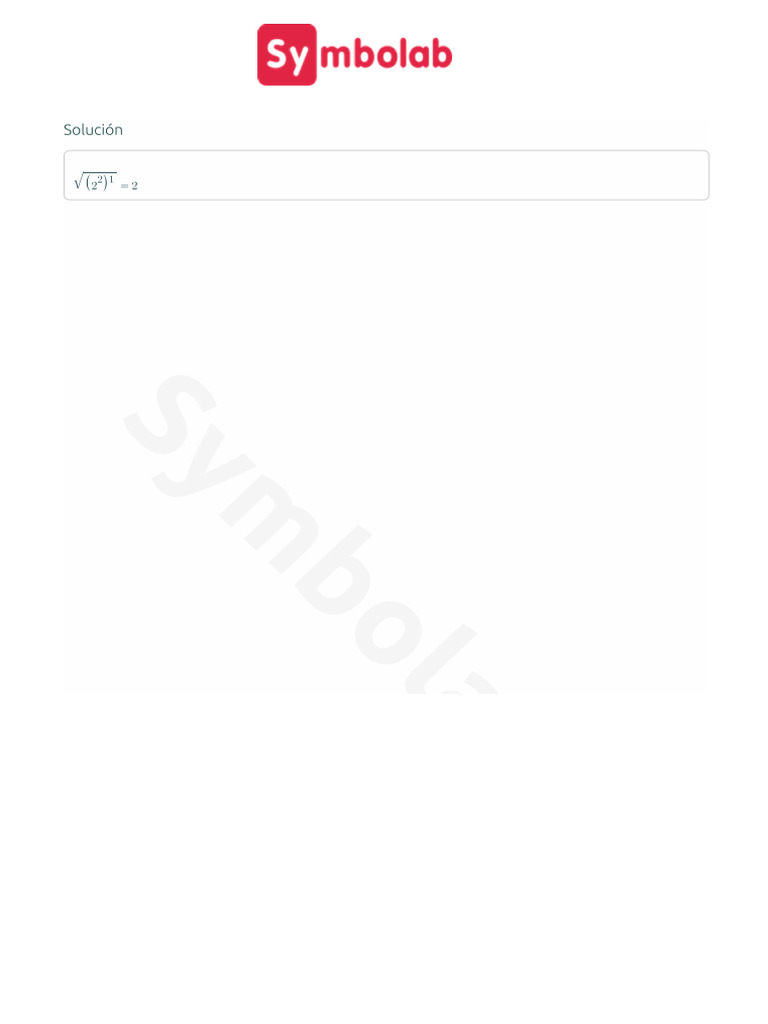 Symbolab - Solutions | PDF