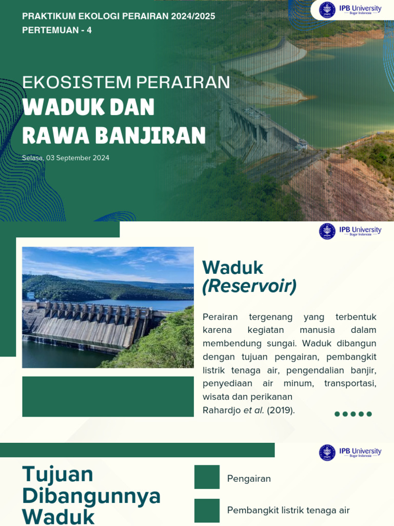 Ekologi Perairan 2024 - Minggu 04 | PDF
