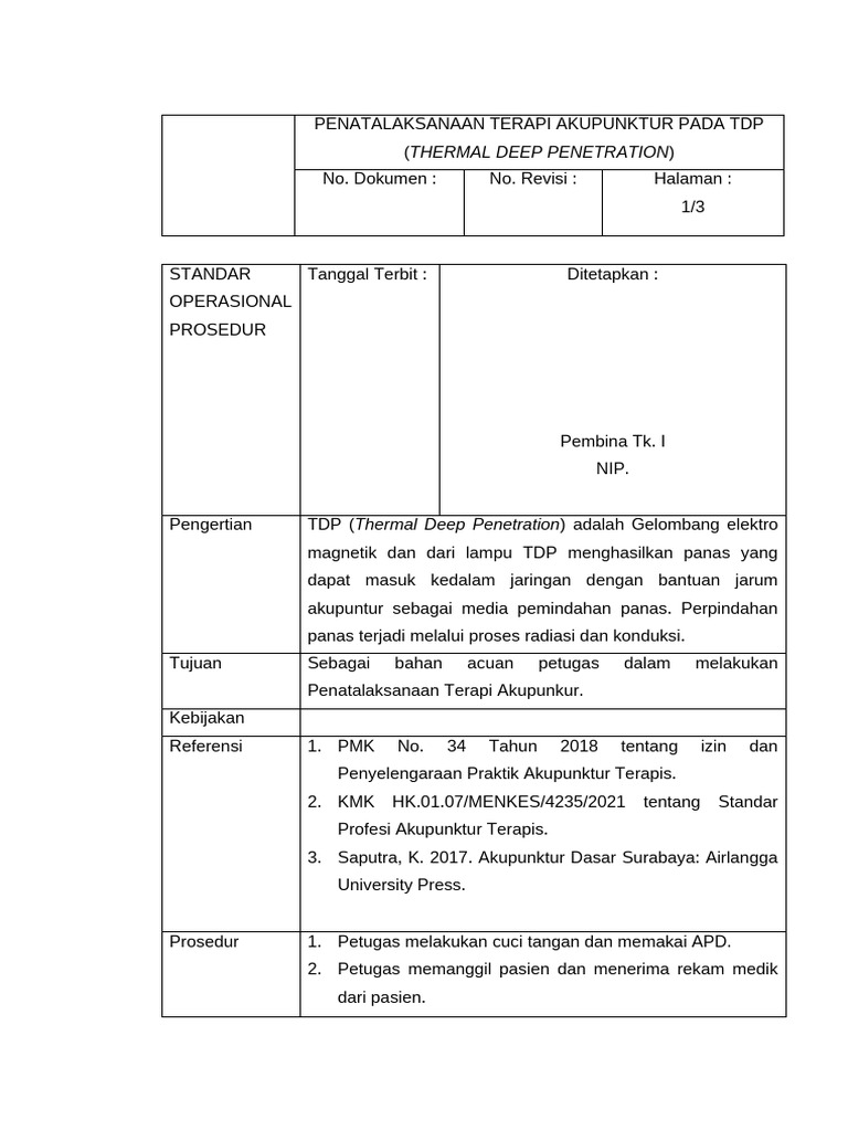 Sop Akp TDP | PDF | Science & Mathematics