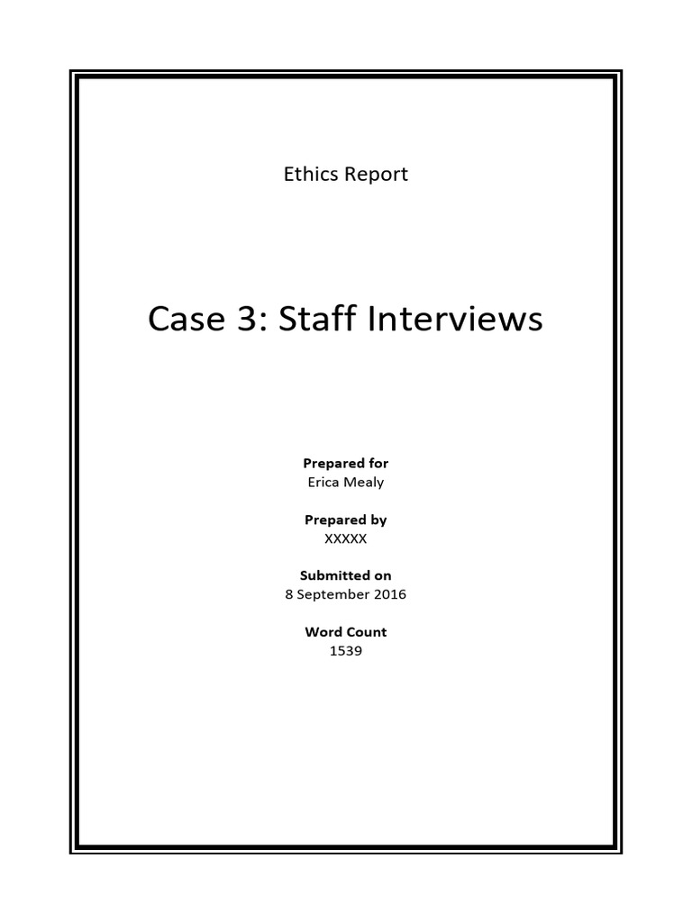 CSC100 EthicsCaseStudy Sample2 | PDF
