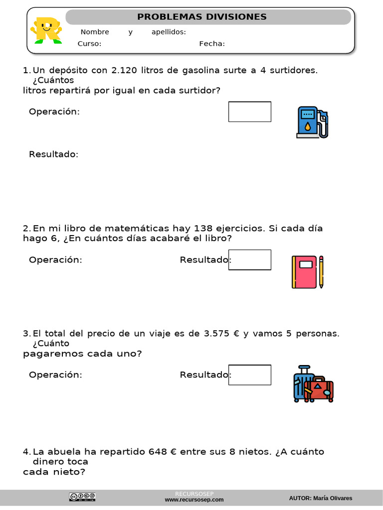 Problemas Divisiones | PDF