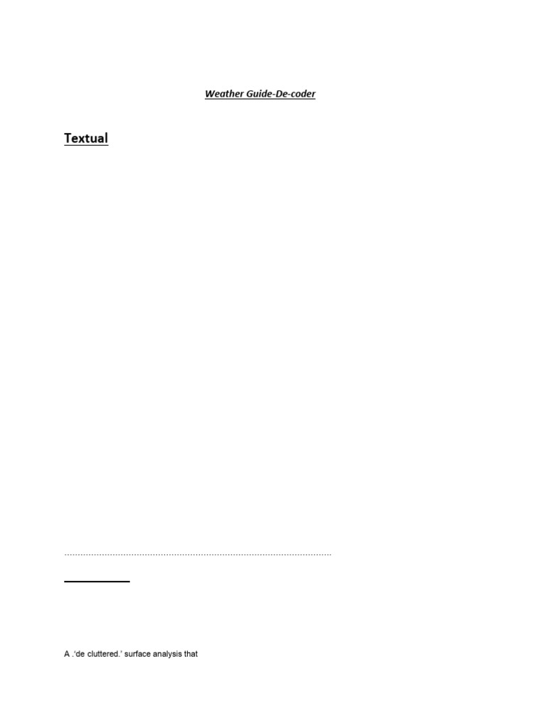 WX Guide Quick Reference | PDF