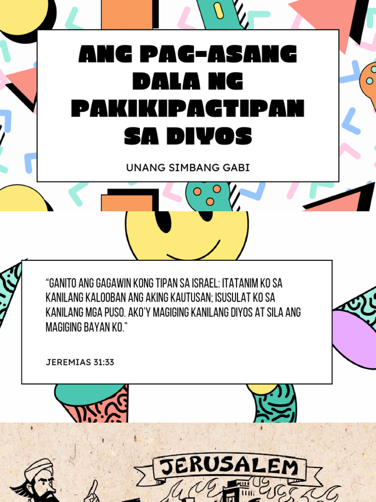 Ang Pag-Asang Dala NG Pakikipagtipan Sa Diyos | PDF