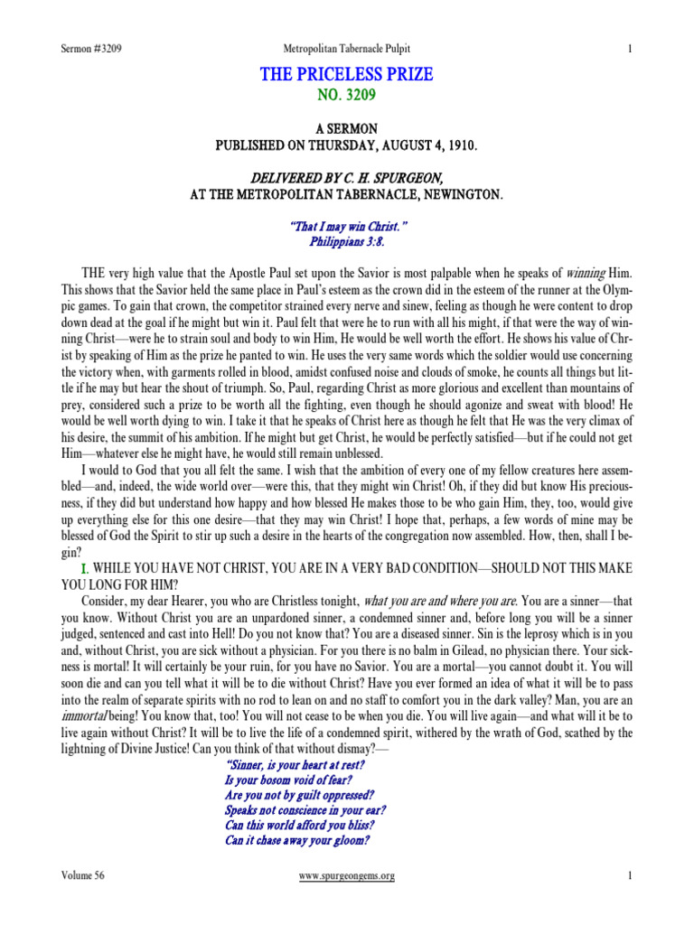 #3209 - The Priceless Prize | PDF