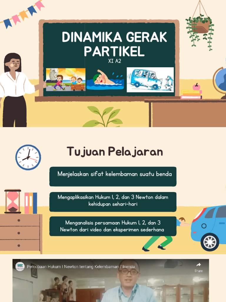 Dinamika Gerak Partikel | PDF
