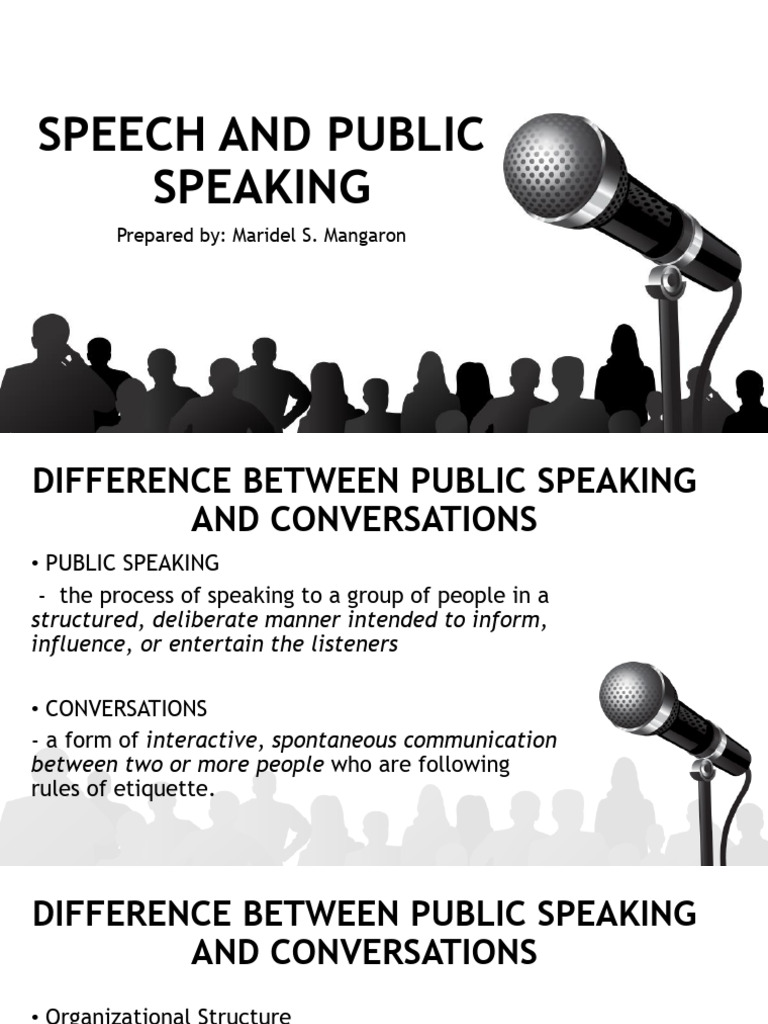 Lesson-7_Speech-Public-Speaking | PDF