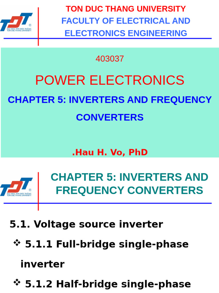 Power Electronics Chapter 5 | PDF
