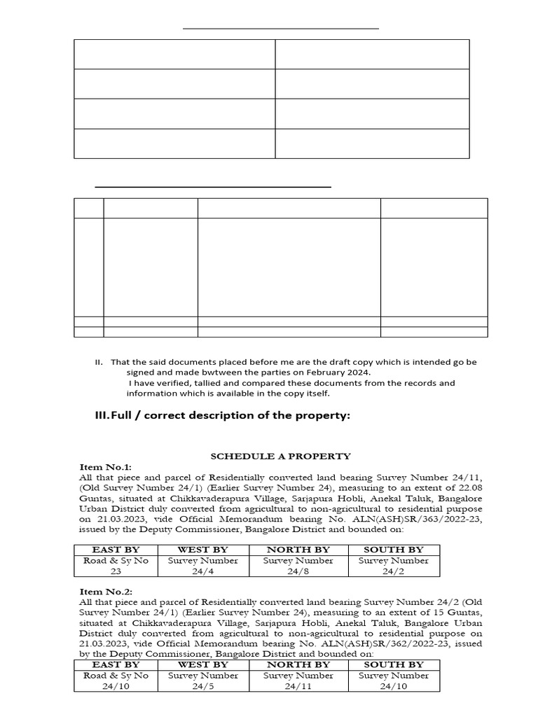 Title Inspection Report | PDF