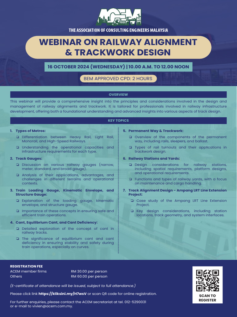 Brochure On Railway Alignment & Trackwork Design-161024 | PDF | Rail ...