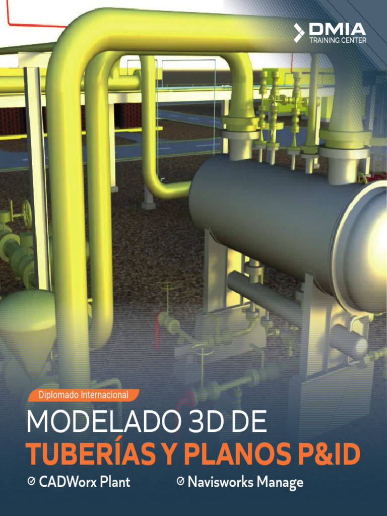 Diplomado en Modelado 3D y P&ID | PDF | Ingeniería | Diseño