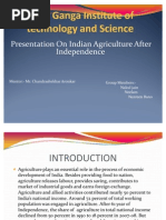 Indian Agriculture After Independence | PDF | Green Revolution ...
